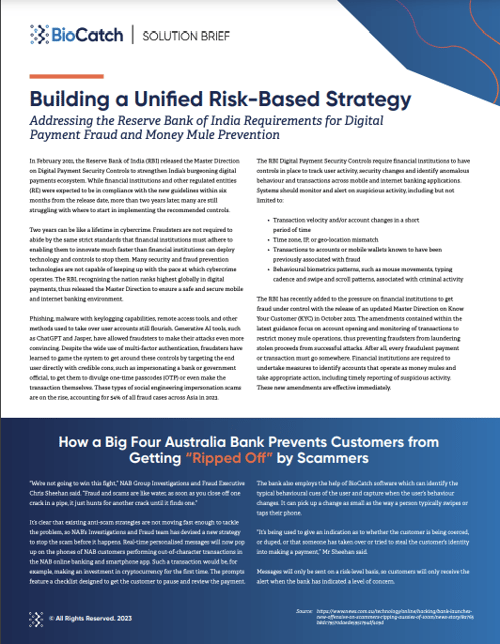 Solution Brief | Addressing RBI Guidelines