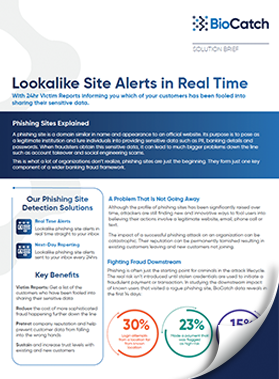 Phishing Site Detection: Lookalike Site Alerts in Real Time