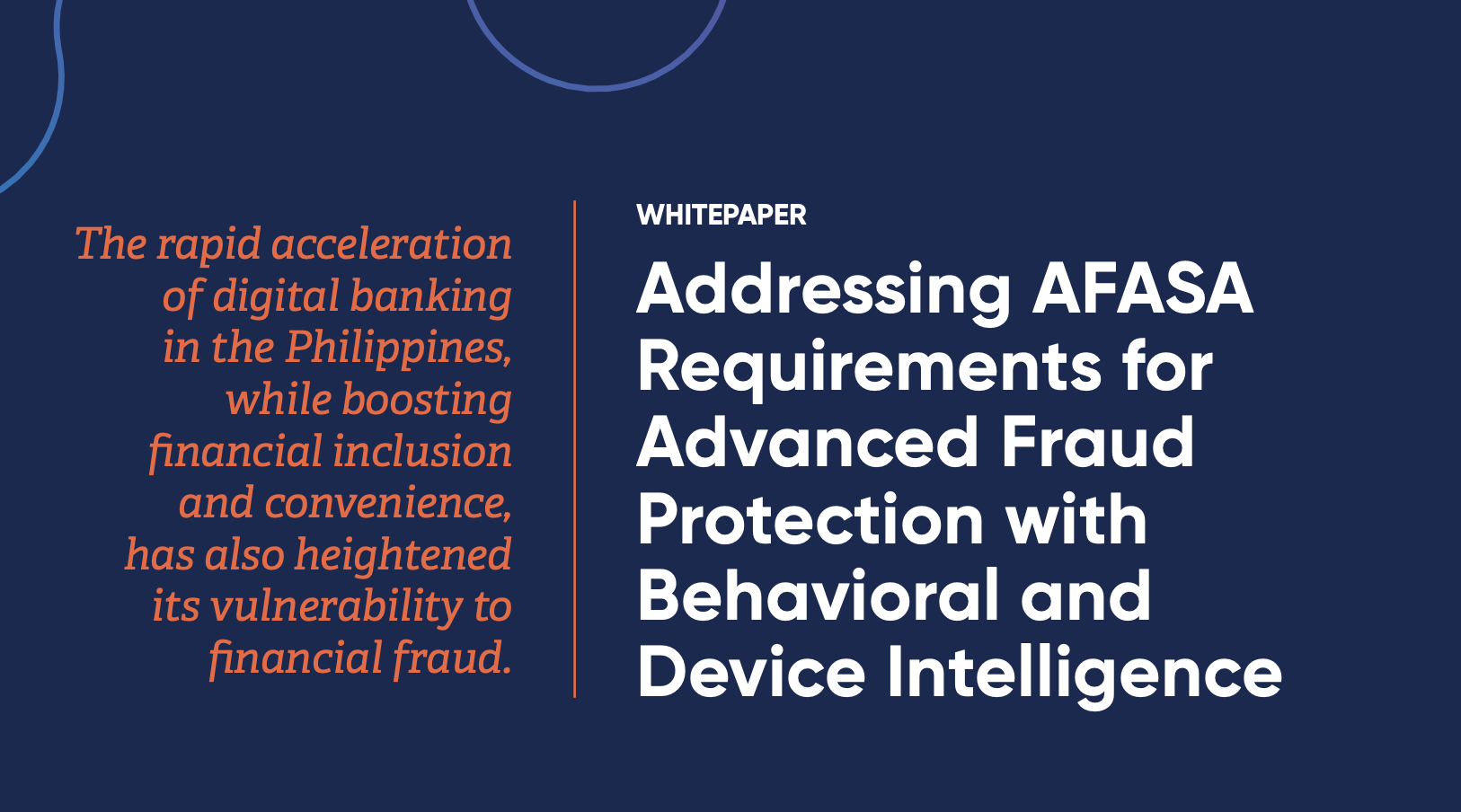 White Paper | Addressing AFASA Requirements for Advanced Fraud ...